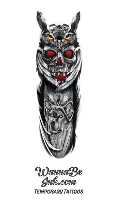 Native American Owl Tattoos The Popularity Of Owl Tattoos: History,