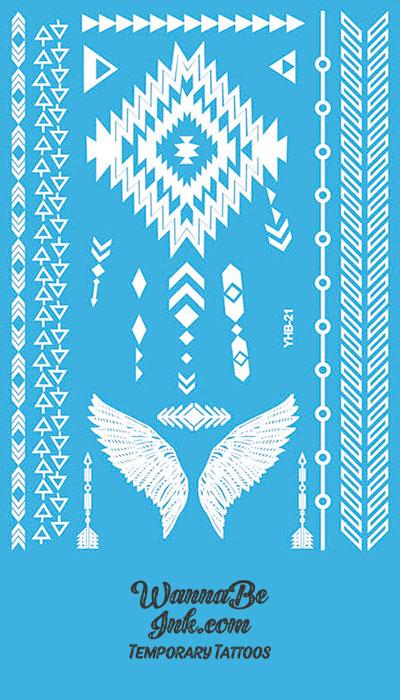 Native American Henna Tattoo Indian Henna Tattoo Etsy UK
